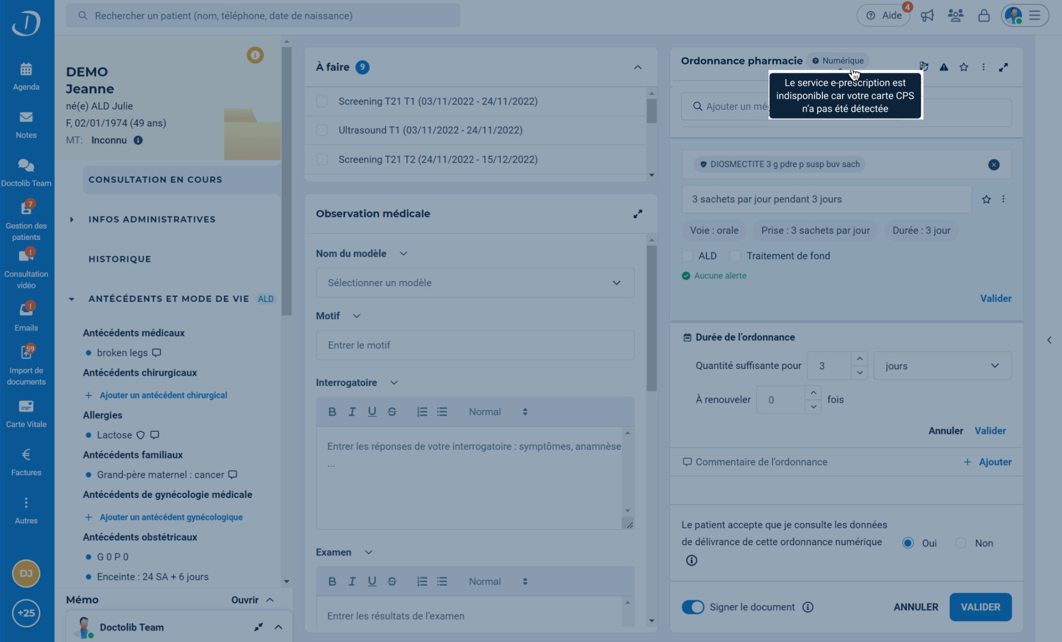 M'informer sur l'ordonnance numérique : définition et fonctionnement ...