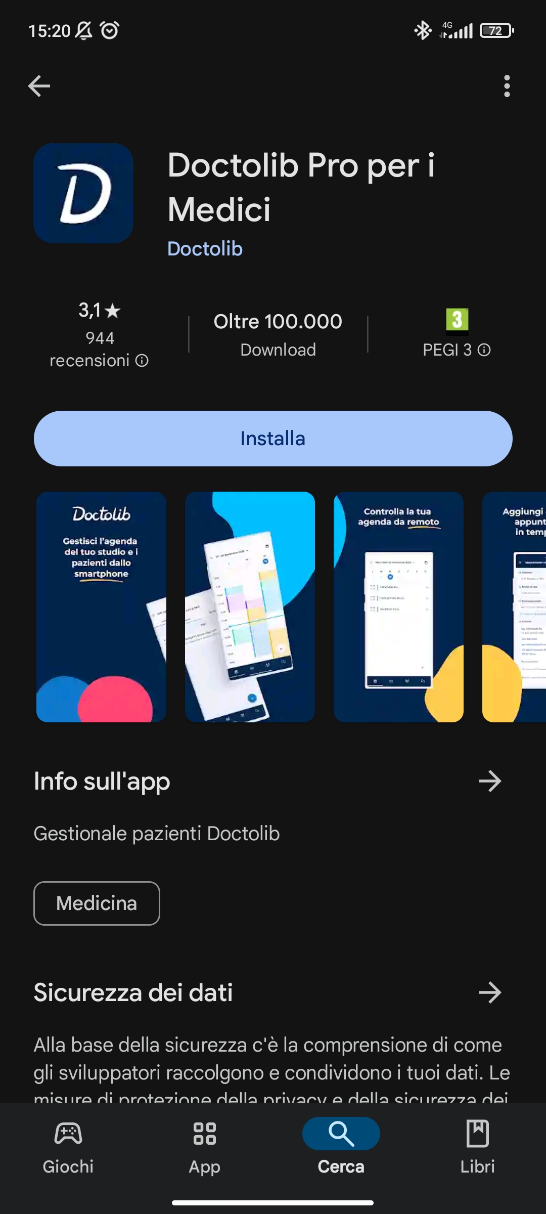 Scaricare l'App Doctolib PRO su dispositivo – Centro assistenza