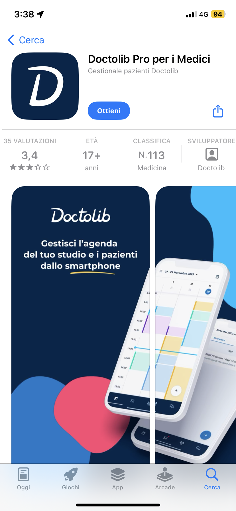 Scaricare l'App Doctolib PRO su dispositivo – Centro assistenza