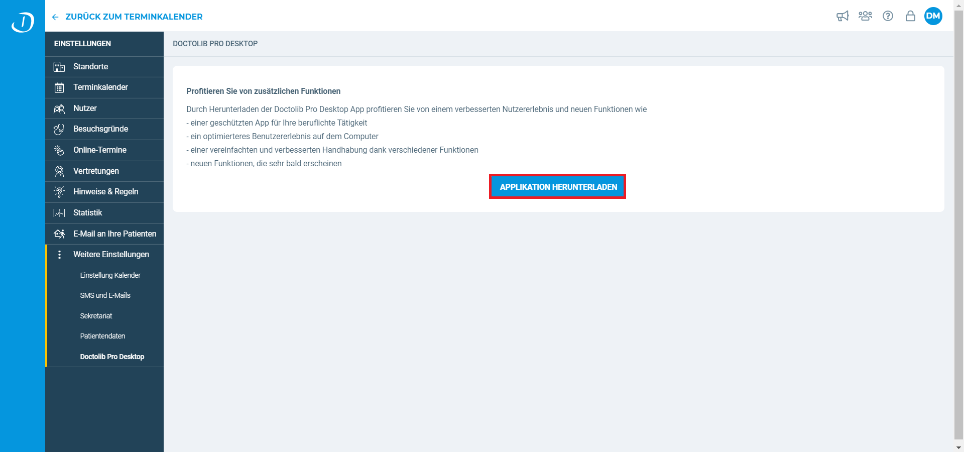 So installieren Sie die Doctolib Desktop Version – Hilferubrik